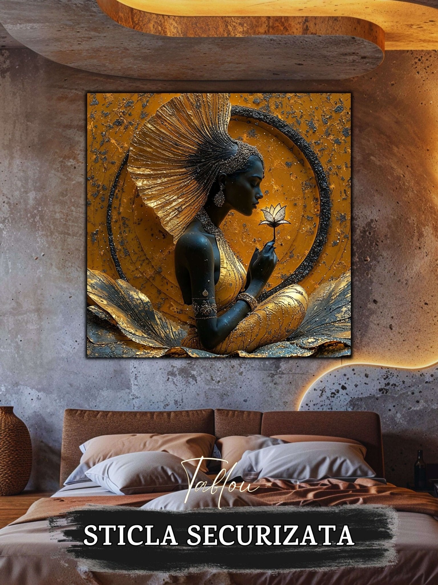 Zen Inner Lotus - Tablouri moderne – art-zen.shop